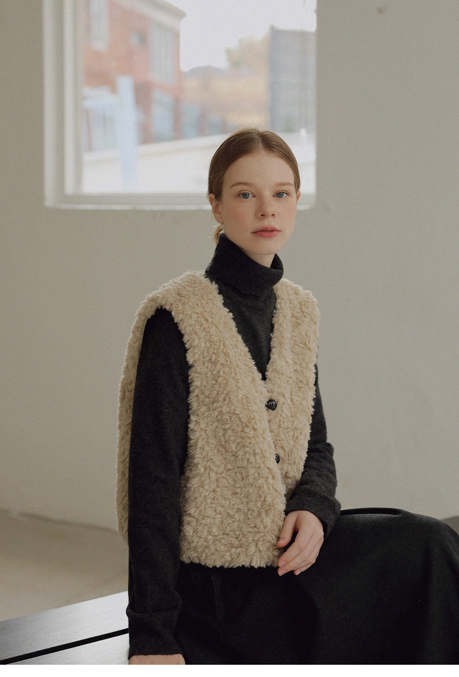 킨드 브이넥 부클 베스트